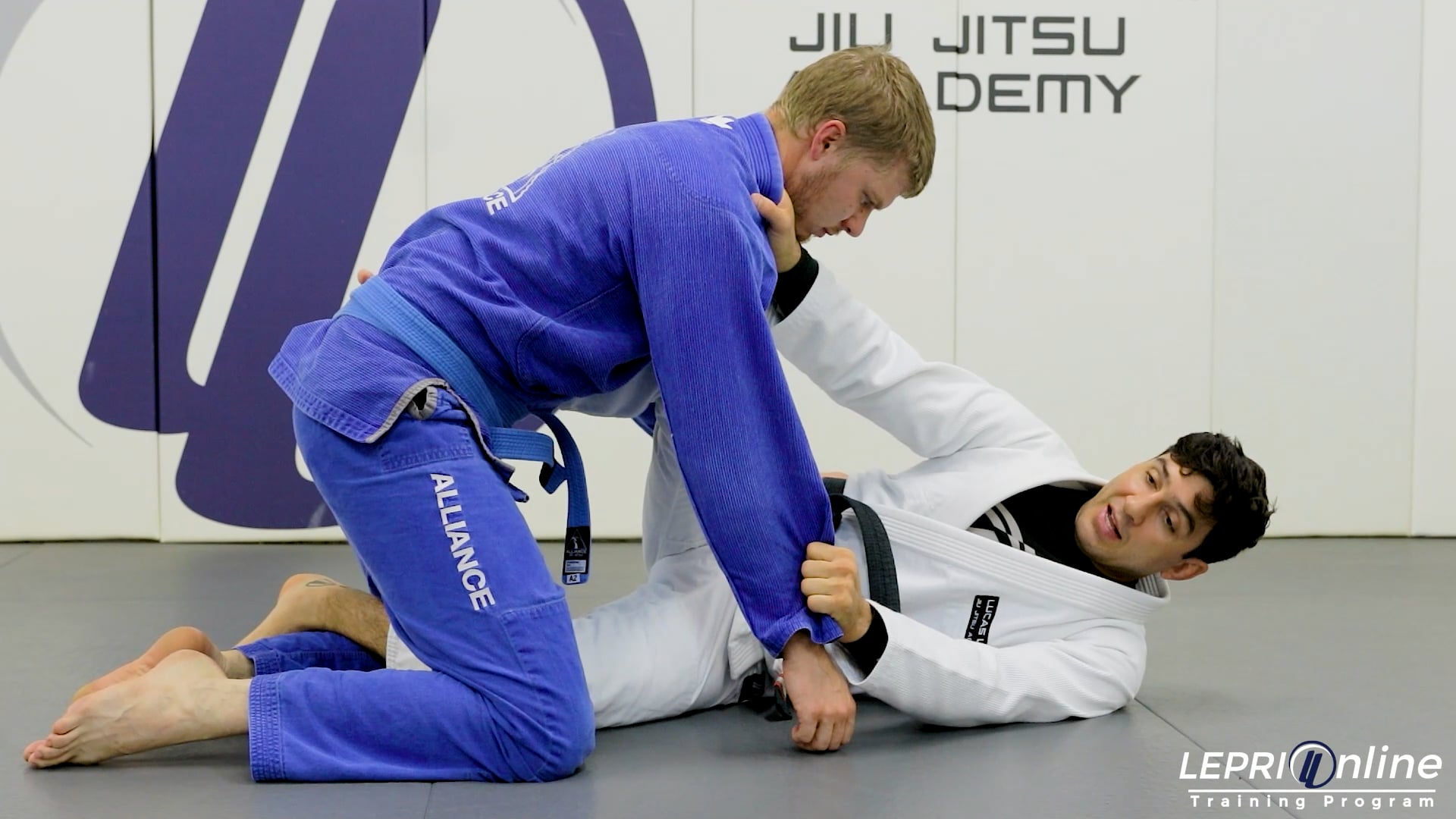 Lepri BJJ Online Training: Knee Shield to Scissor/Kick Sweep to Mount
