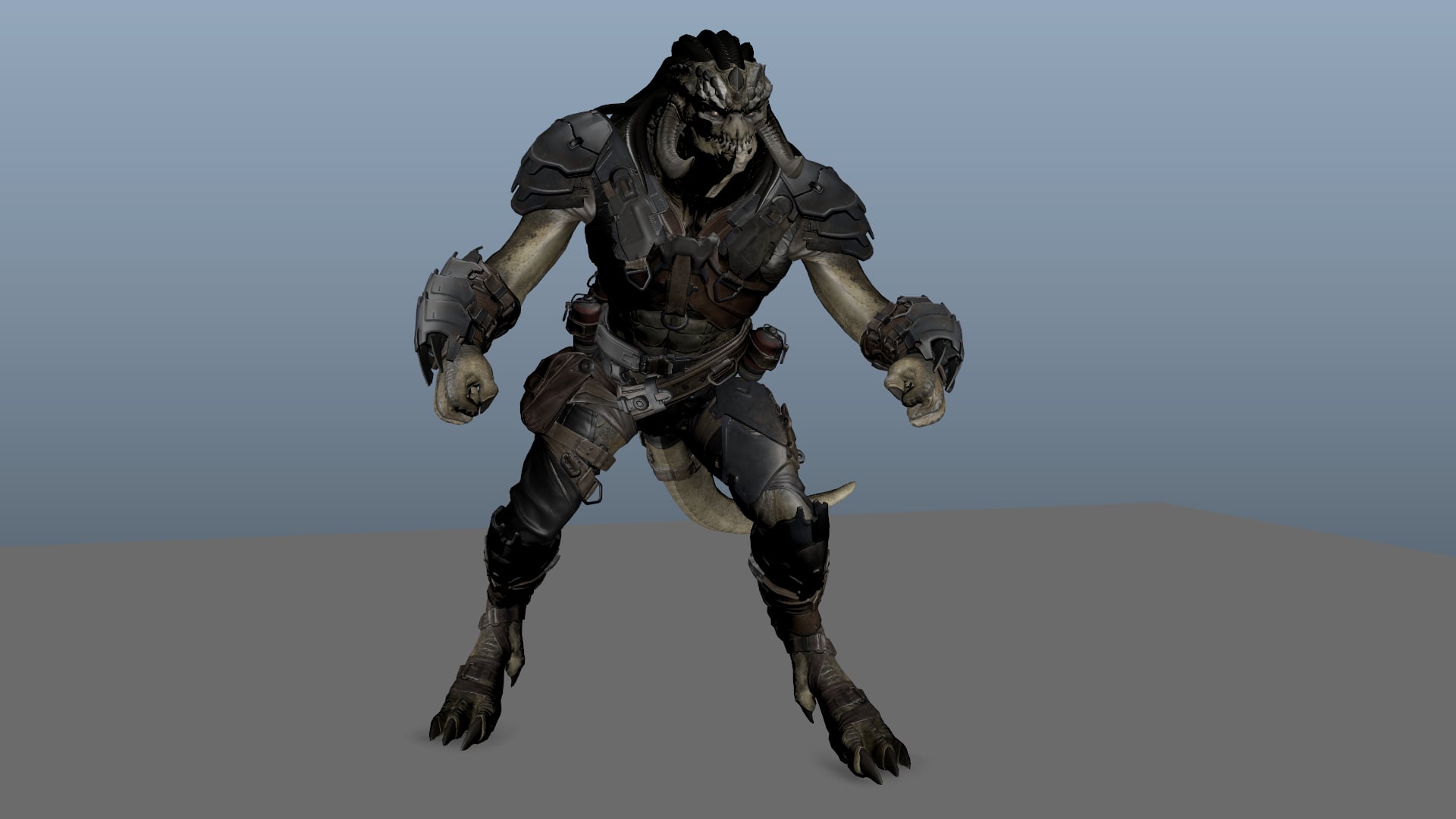 Idle Skaarj v.2 (Keyframe_Demo) on Vimeo