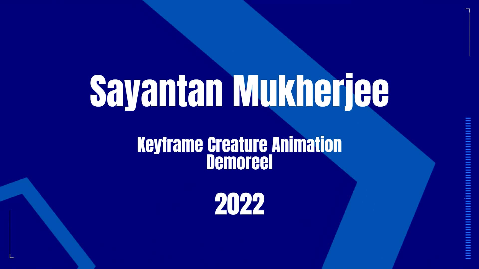 Sayantan Mukherjee Demoreel 2022.mp4 on Vimeo