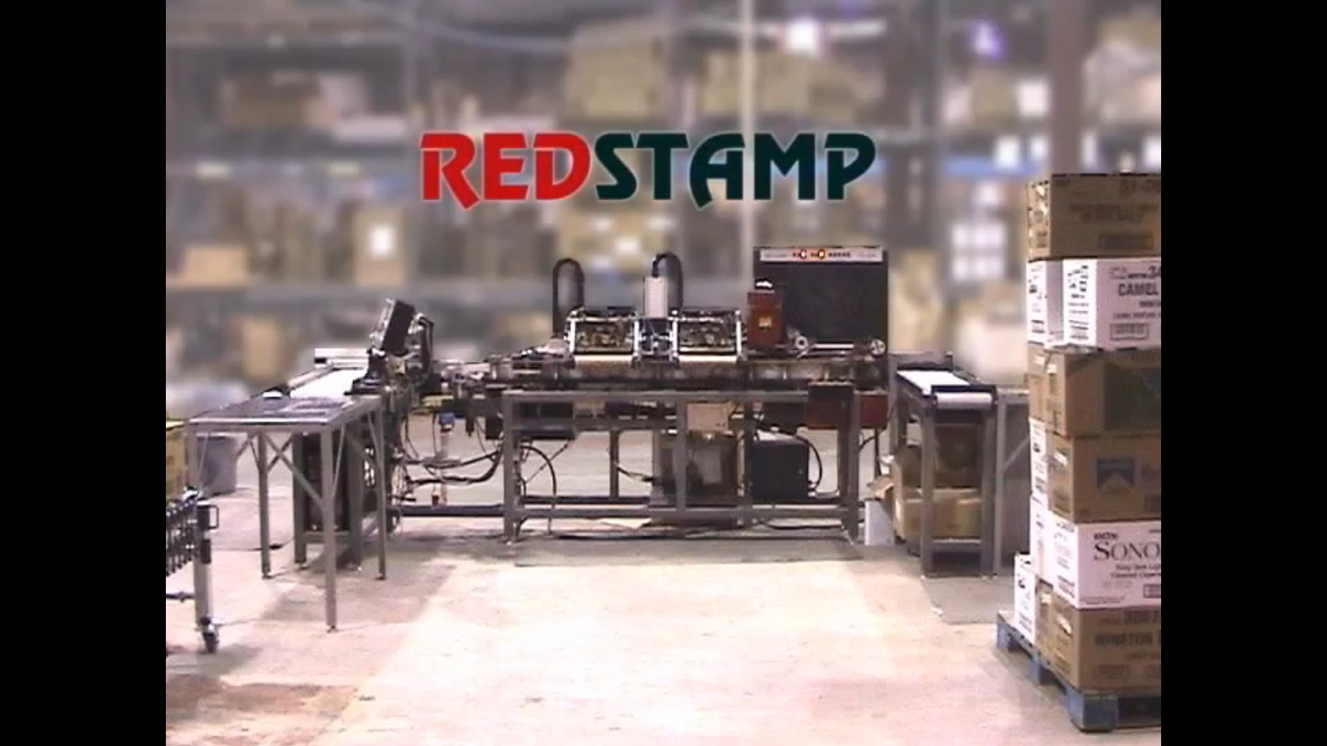 Thermal Tax Stamping RED Stamp, Inc. Material Handling Solutions.mp4 on ...