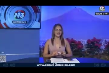 Noti13 de la tarde con Monserrat Navedo. Un hombre identificado como ...