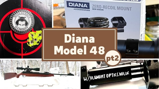 Long distance testing of the Diana Model 48 (RWS 48) with the Element ...