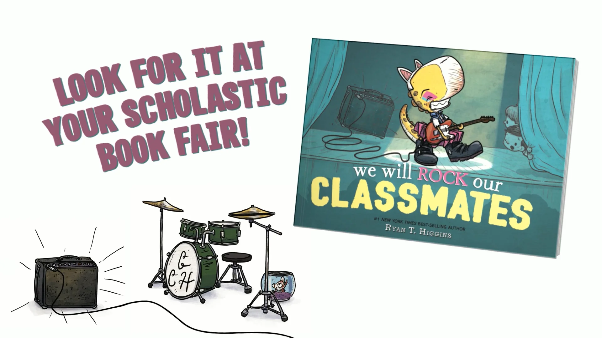 Scholastic: "We Will Rock our Classmates" Book Trailer on Vimeo