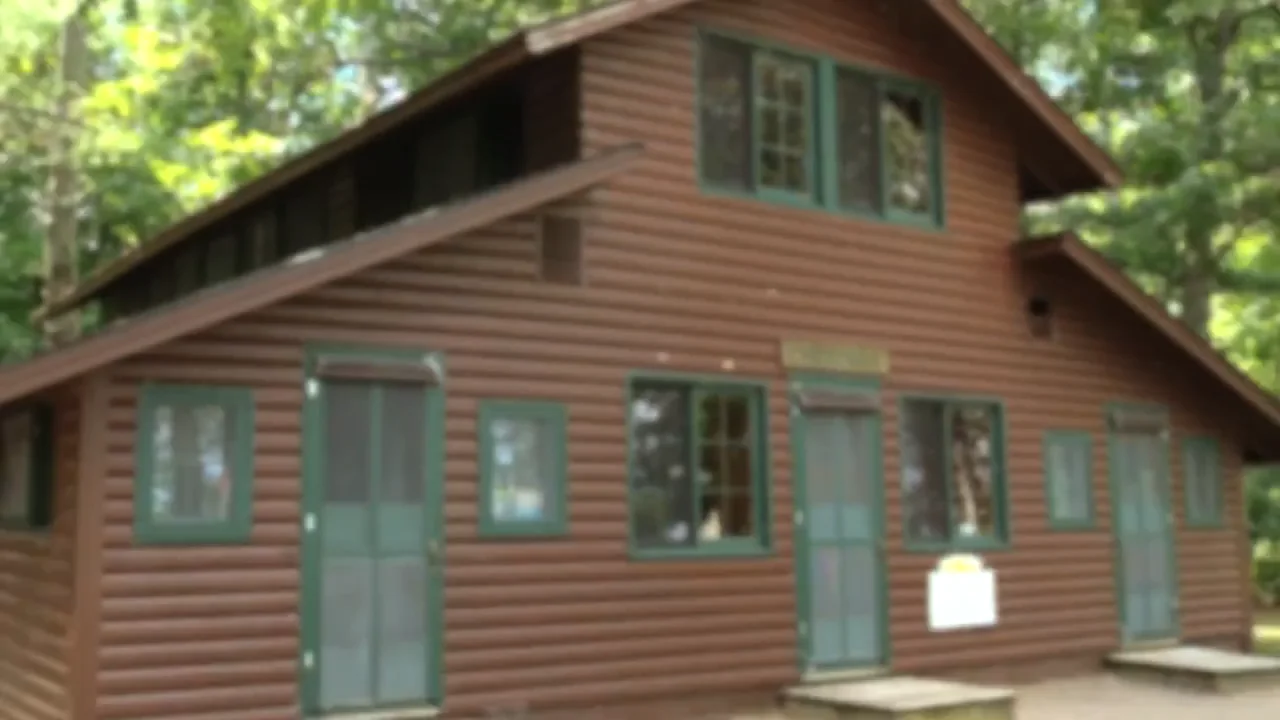 Camp Lake Hubert Cabin Tour