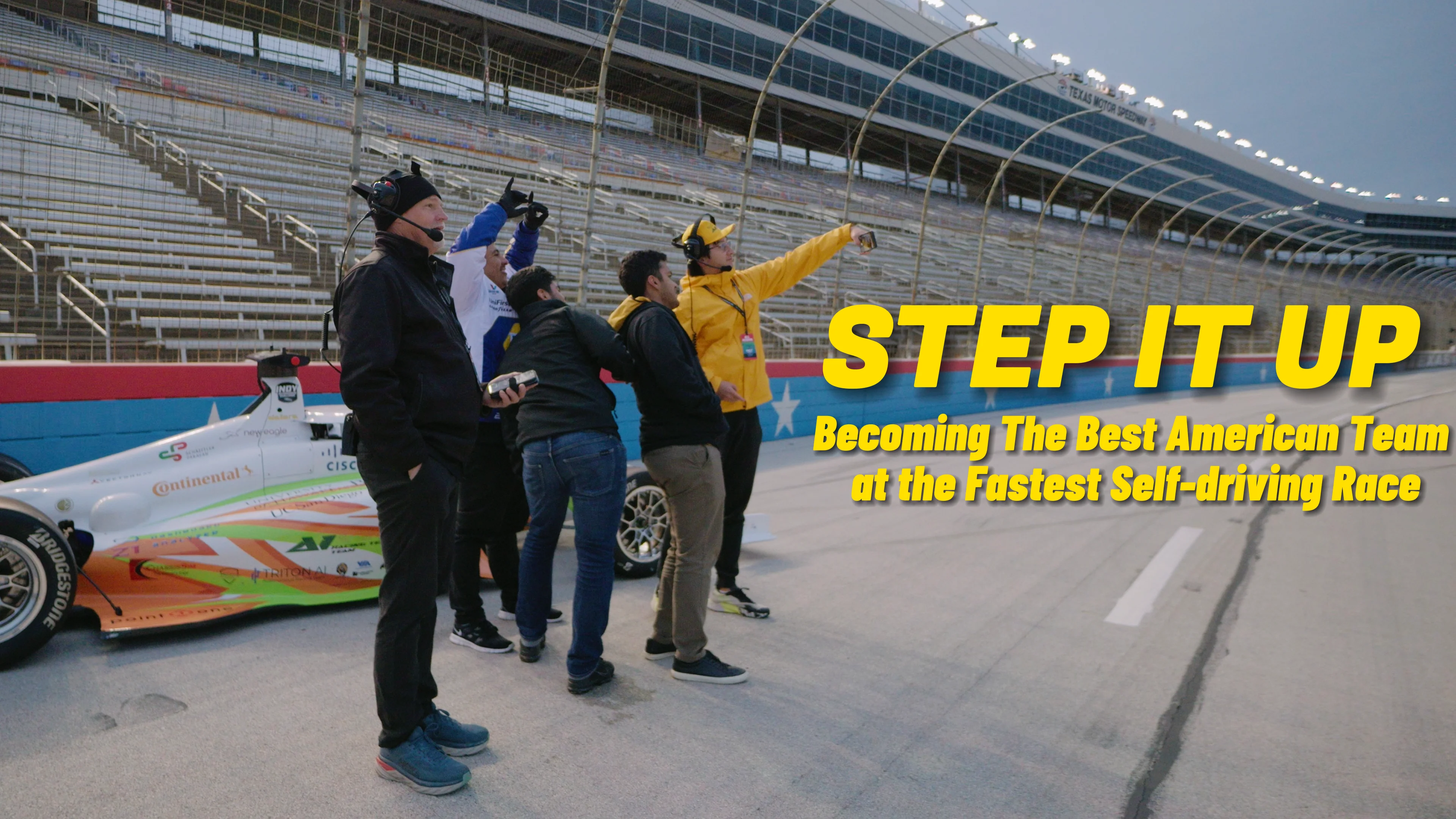 STEP IT UP: Becoming the Best American Team in the Fastest Self-driving ...