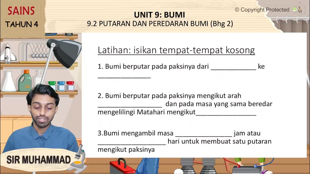 S4_SAINS_09_04 Putaran dan Peredaran Bumi (Bhg 2) – My E-Tuition S4_SAINS_09_04 Putaran dan Peredaran Bumi (Bhg 2) – My E-Tuition