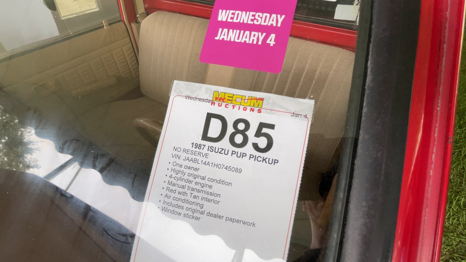 1987 Isuzu Pup Pickup | D85 | Kissimmee 2023