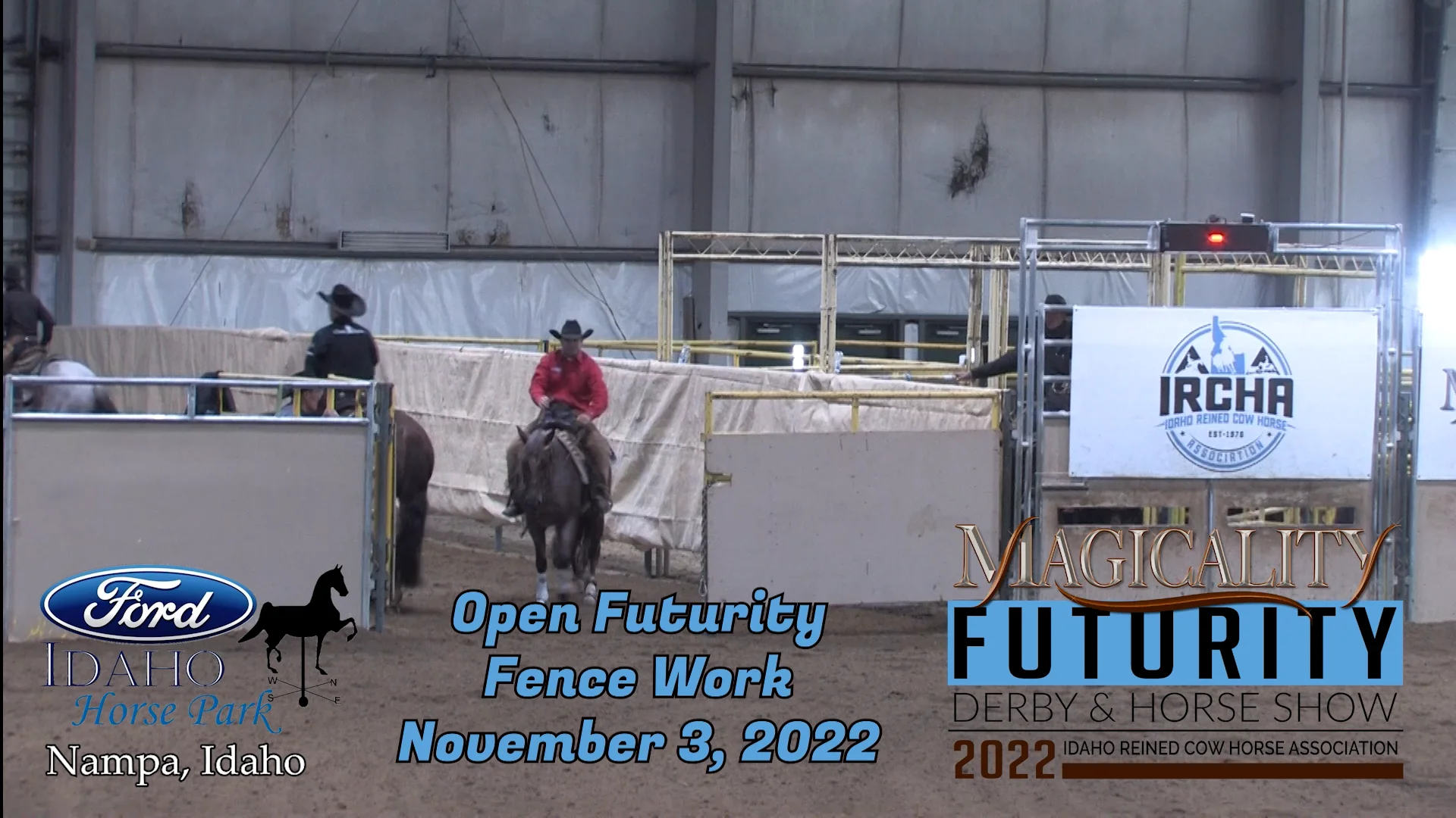 Metallic Mischief & Brady Weaver ~ 2022-11-03 ~ IRCHA ~ Open Futurity ...