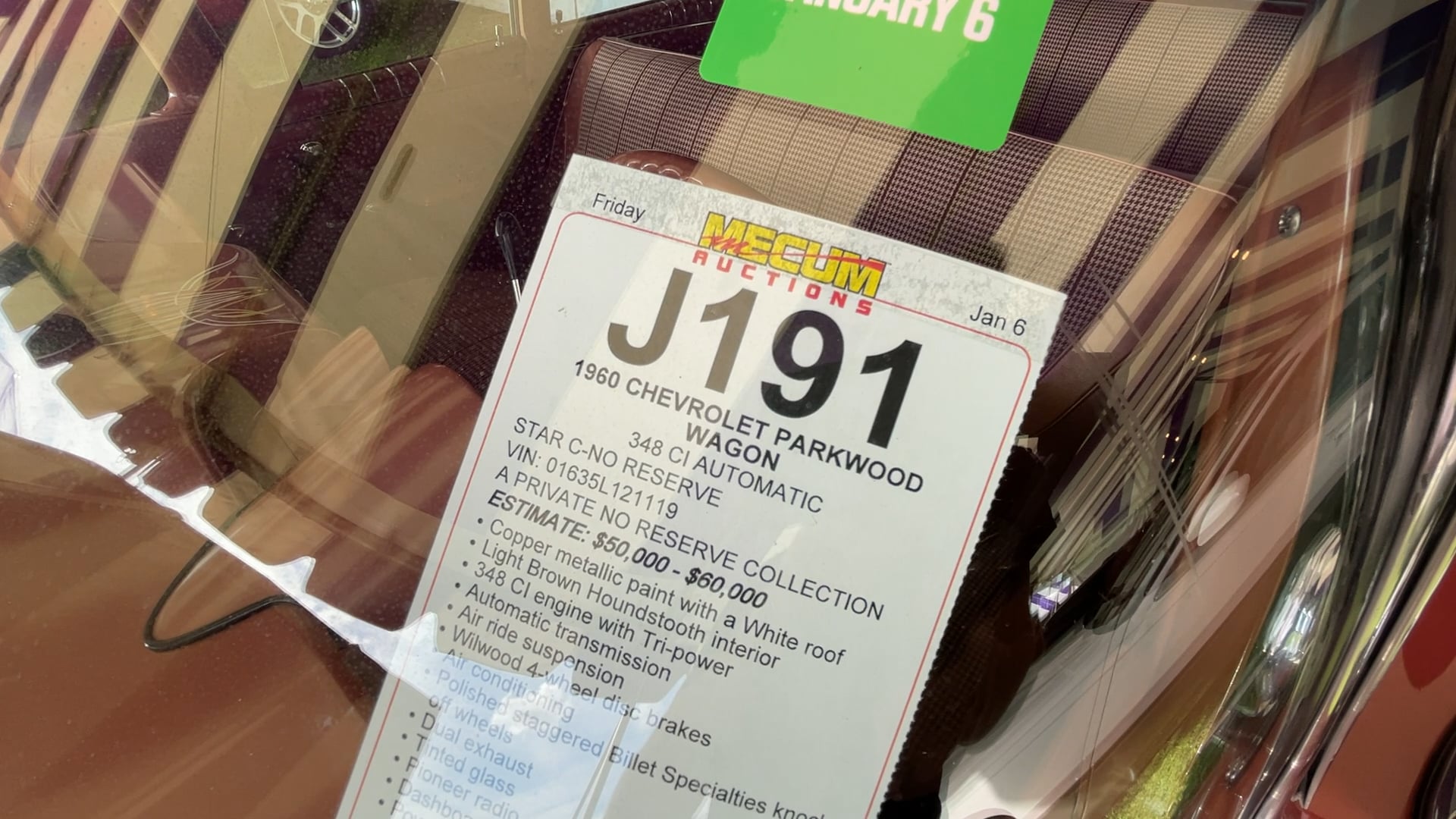 1960 Chevrolet Parkwood Wagon | J191 | Kissimmee 2023