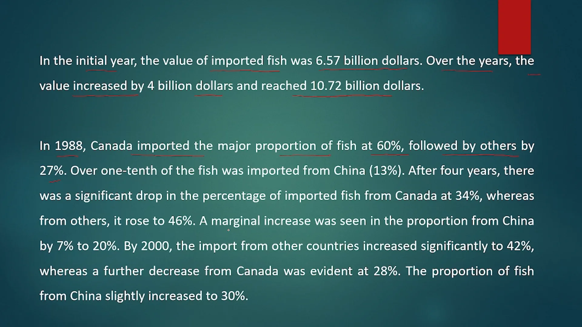 WRITING TASK 1 DAY 11 on Vimeo