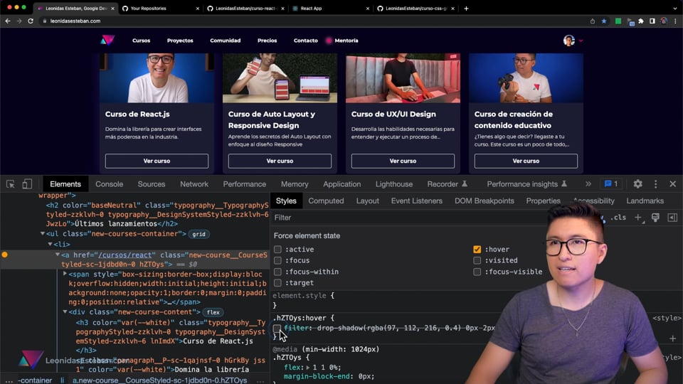 Leonidas Esteban, Google Developer Expert en Web Technologies