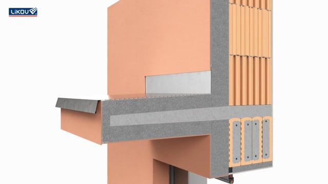 LX-45 lišta ukončovací pro napojení oplechování | LIKOV