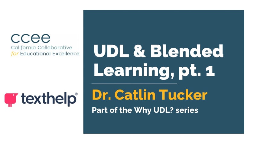 UDL and Blended Learning