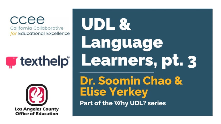 UDL and Language Learners
