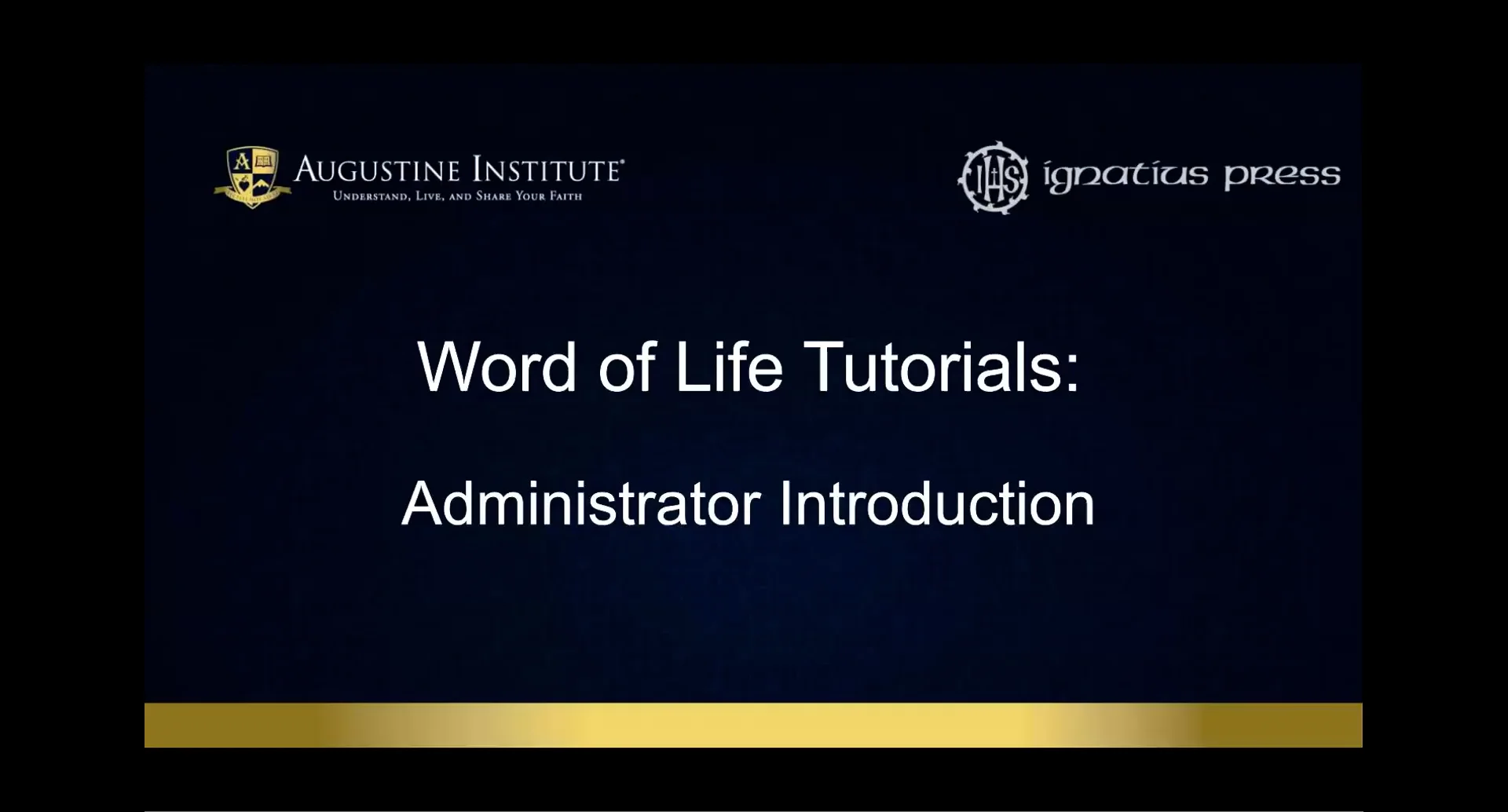Administrator Introduction on Vimeo