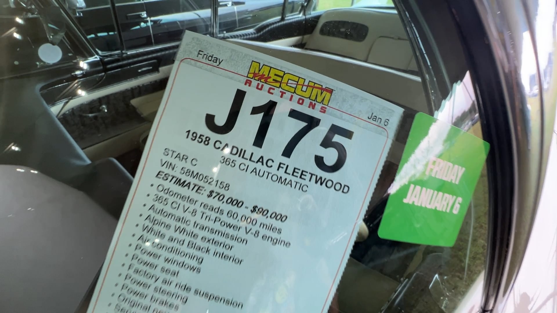 1958 Cadillac Fleetwood | J175 | Kissimmee 2023