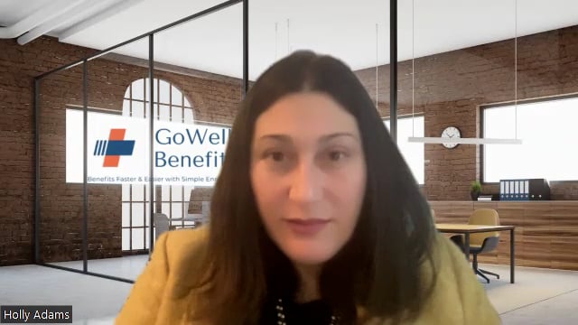 Holly Adams, founder/CEO, GoWell Benefits on Vimeo