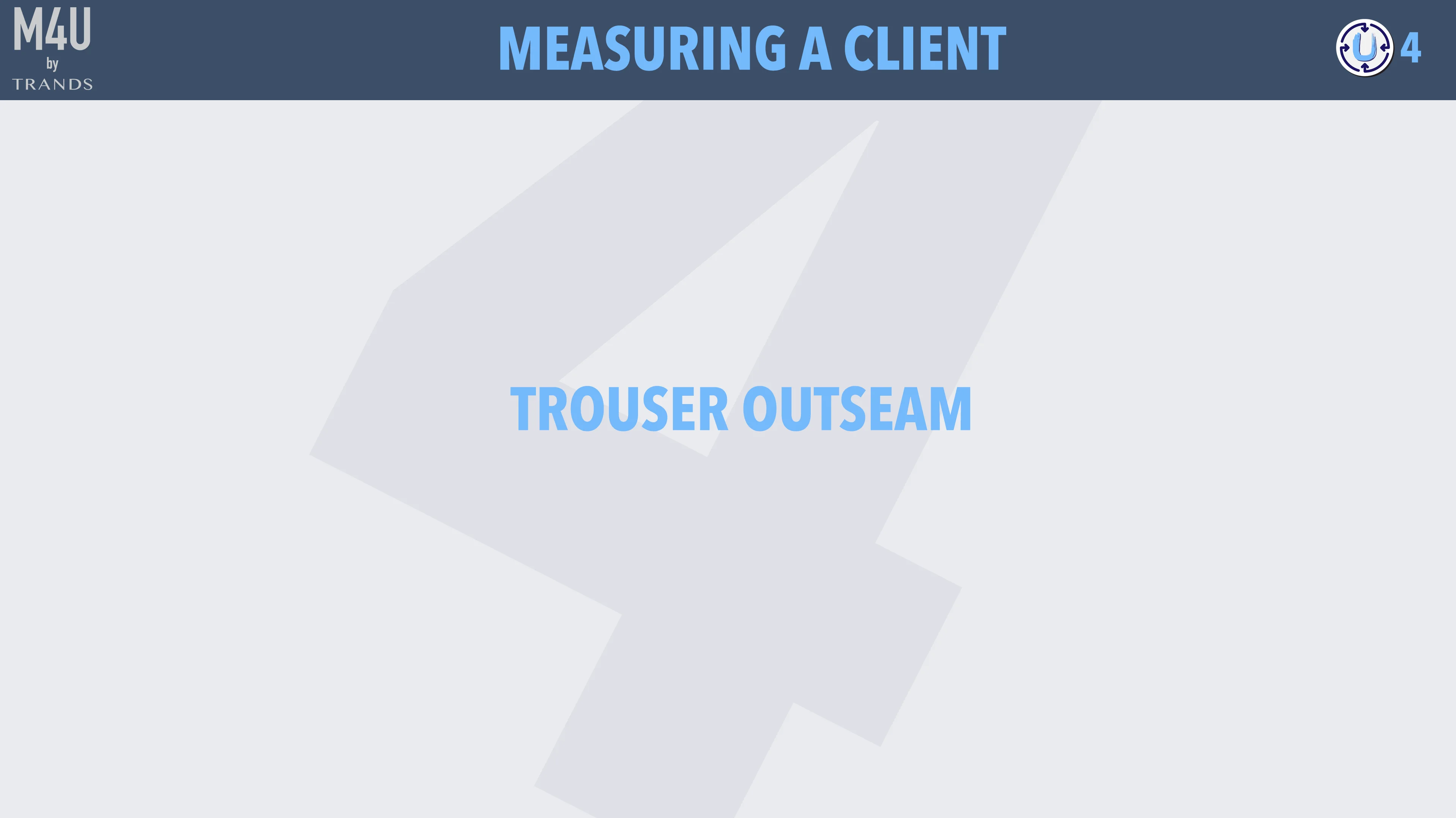 VIDEO 20 : TROUSER OUTSEAM on Vimeo