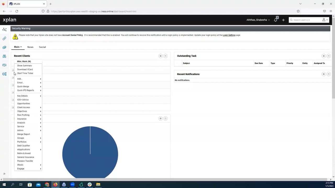 Infocus Transactions (beta) - Search and View Transactions - Iress ...