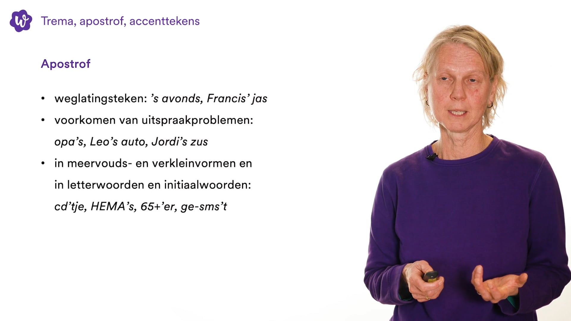 Trema, apostrof, accenttekens (4) oefenen | StudyGo