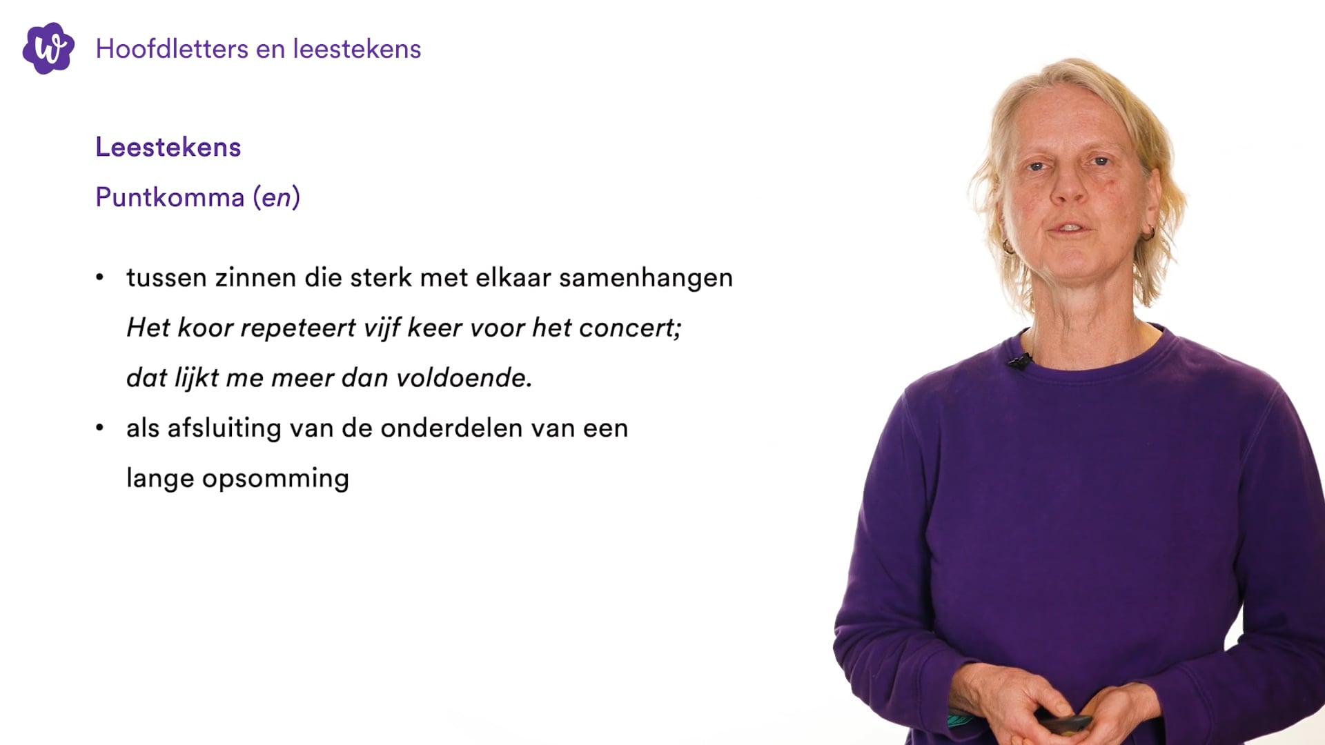 Hoofdletters en leestekens (4) oefenen | StudyGo