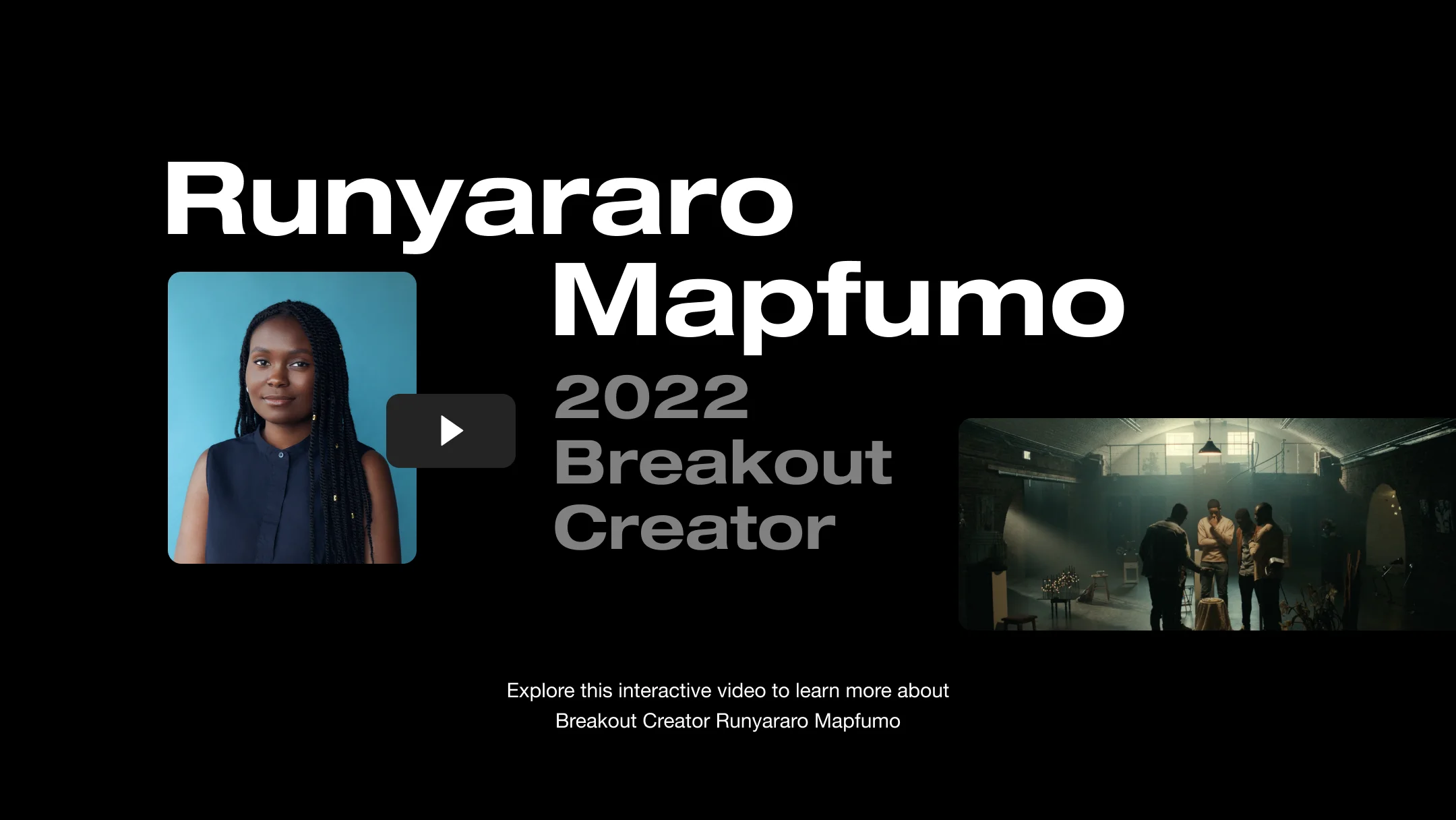 Runyararo Mapfumo - Breakout Creator of 2022