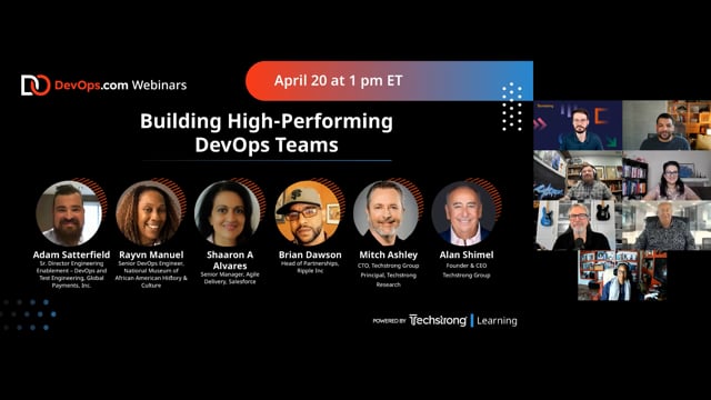 Building High-Performing DevOps Teams - DevOps Unbound Roundtable ... Building High-Performing DevOps Teams - DevOps Unbound Roundtable ...