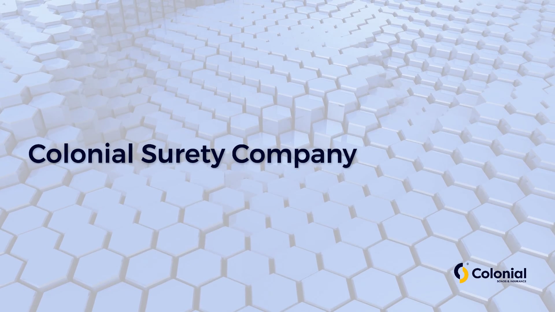 About Us | Colonial Surety Company on Vimeo