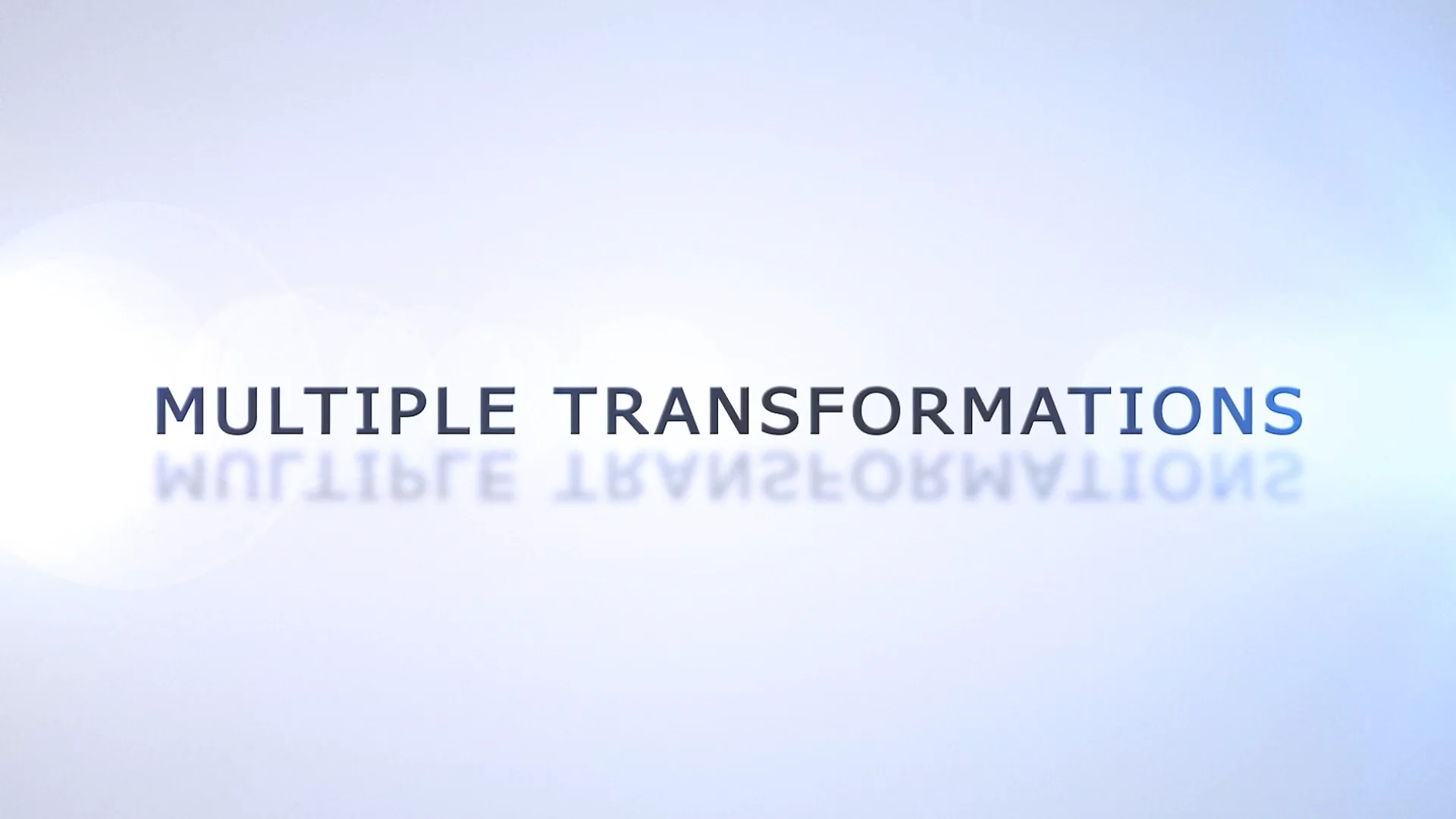 ULM A1 10.9 Multiple Transformations on Vimeo