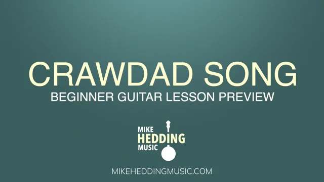 Crawdad Song Guitar Chords