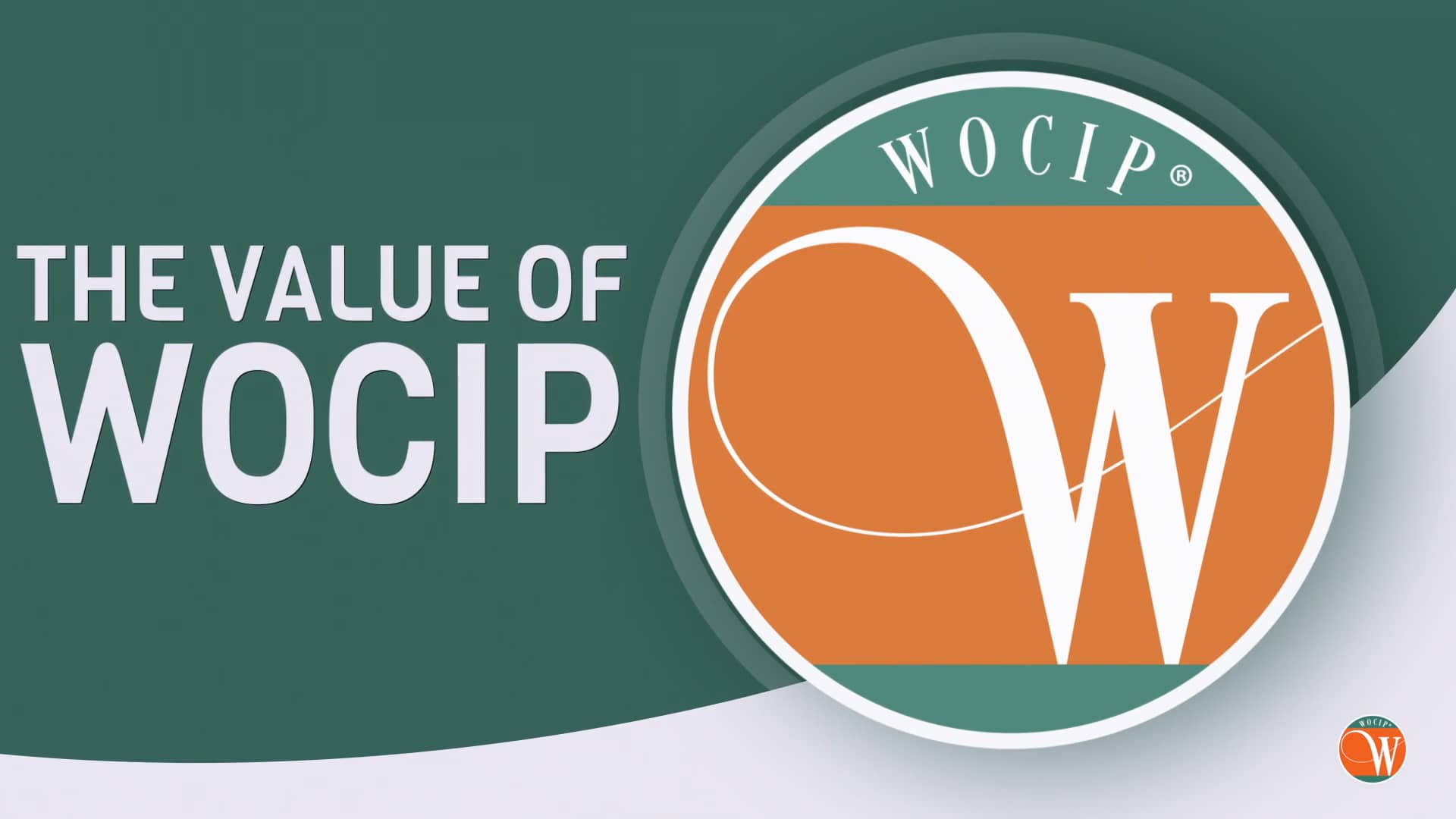 The Value of WOCIP on Vimeo
