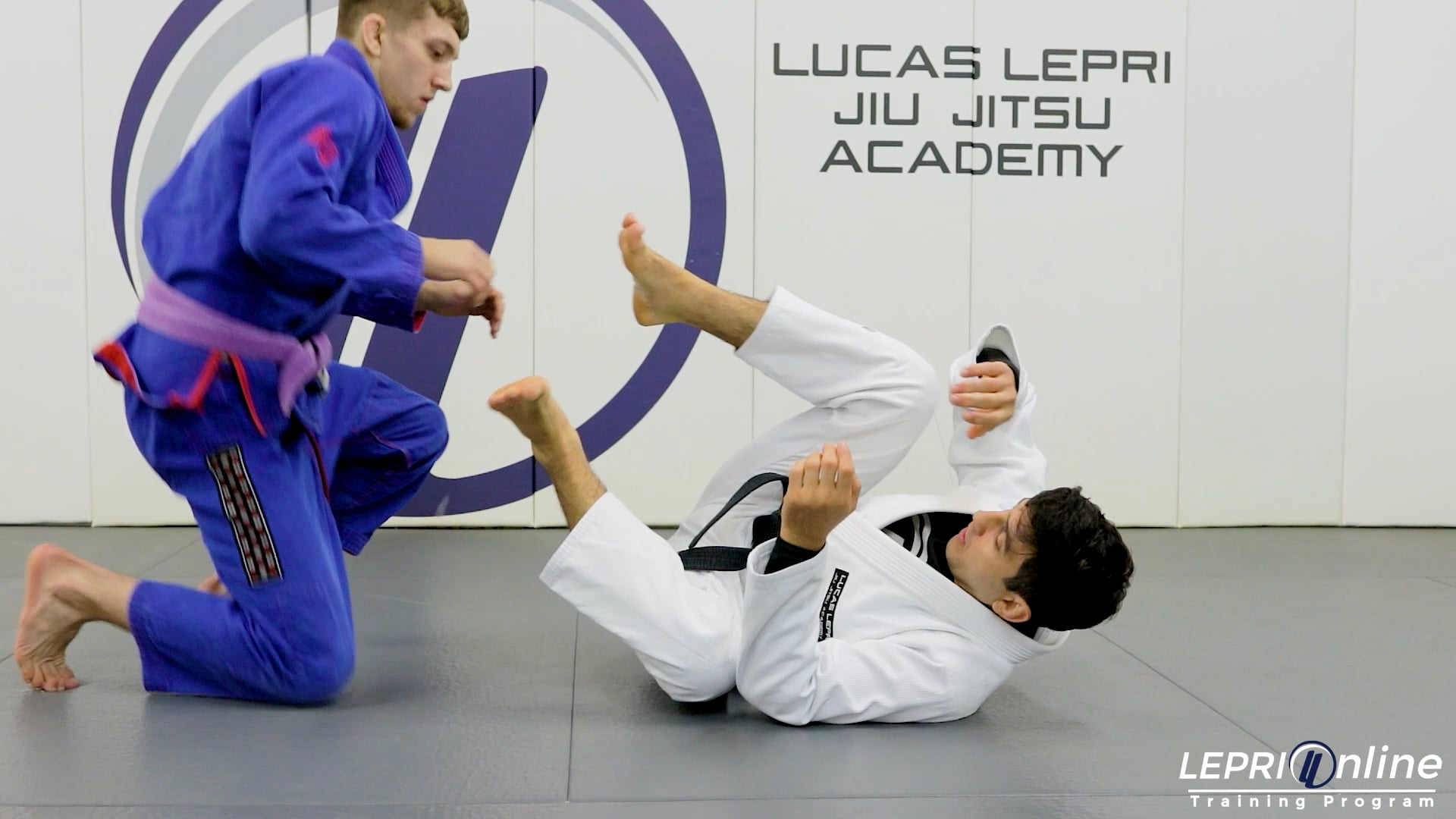 Lepri BJJ Online Training: Knee Shield to Sweep to Side Control