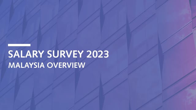 Robert Walters | Salary Survey 2023 on Vimeo