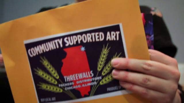 Community Supported Art at Threewalls on Vimeo
