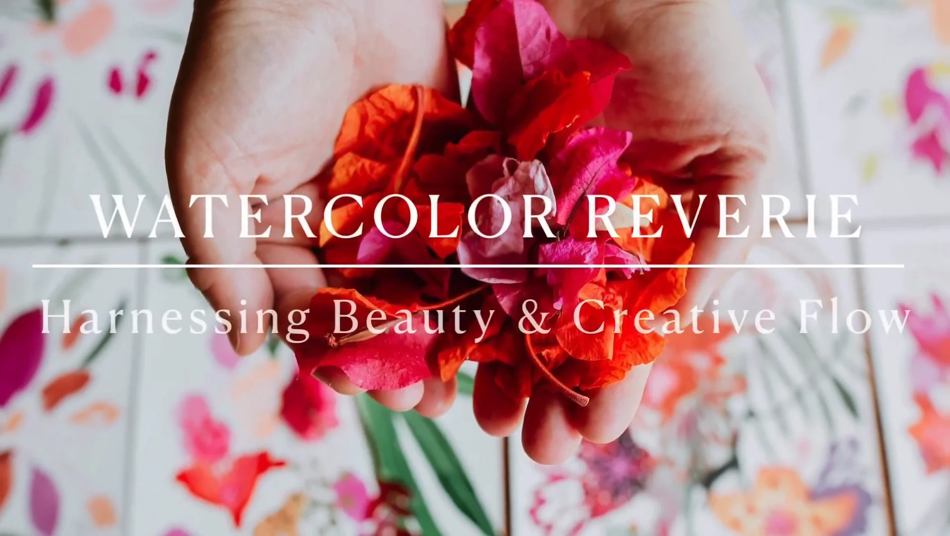 A peek at Watercolor Reverie: Painting Nature's Beauty & Flow on Vimeo