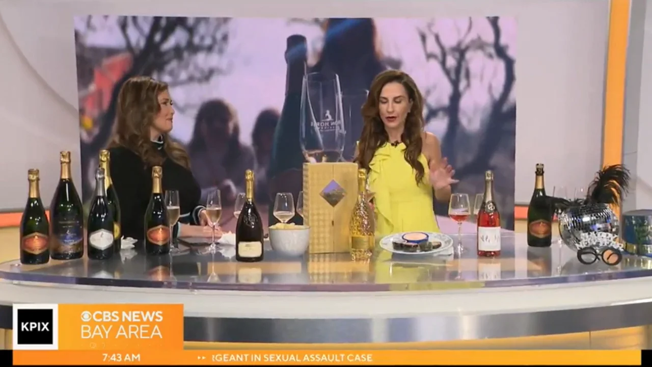 CBS News Bay Area Celebrates With Noughty Sparkling Rosé on Vimeo