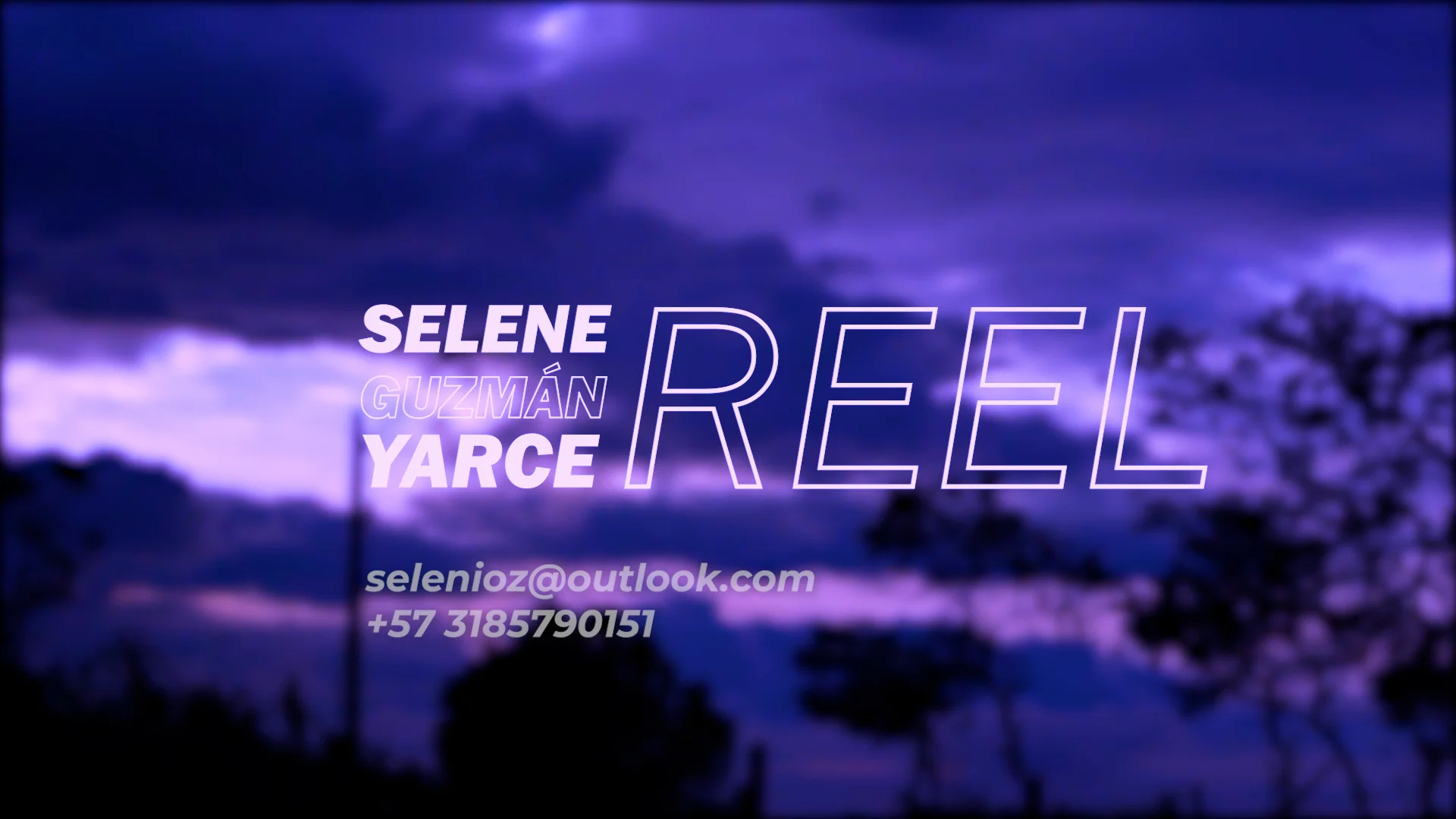 Selene Guzman Yarce Reel - 2022 on Vimeo