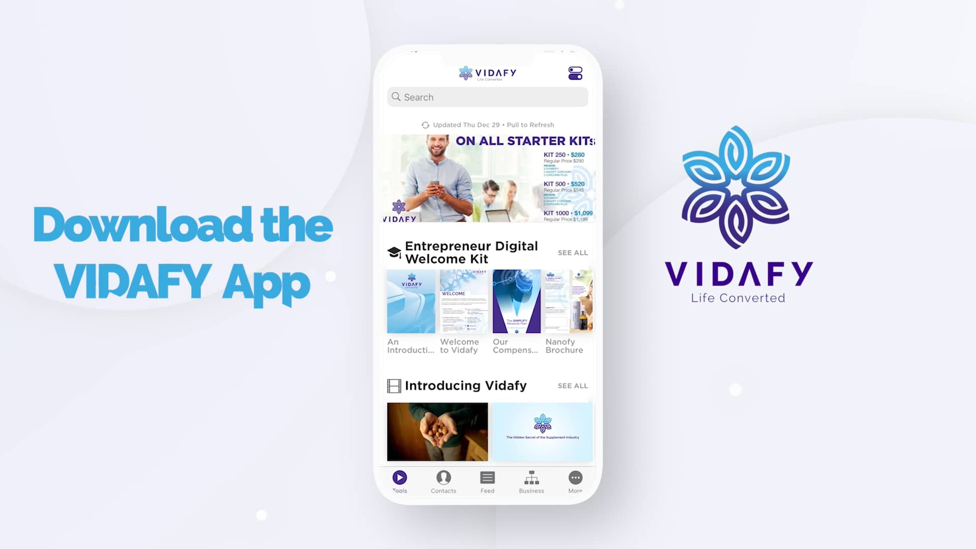 VIDAFY APP LAUNCHING on Vimeo