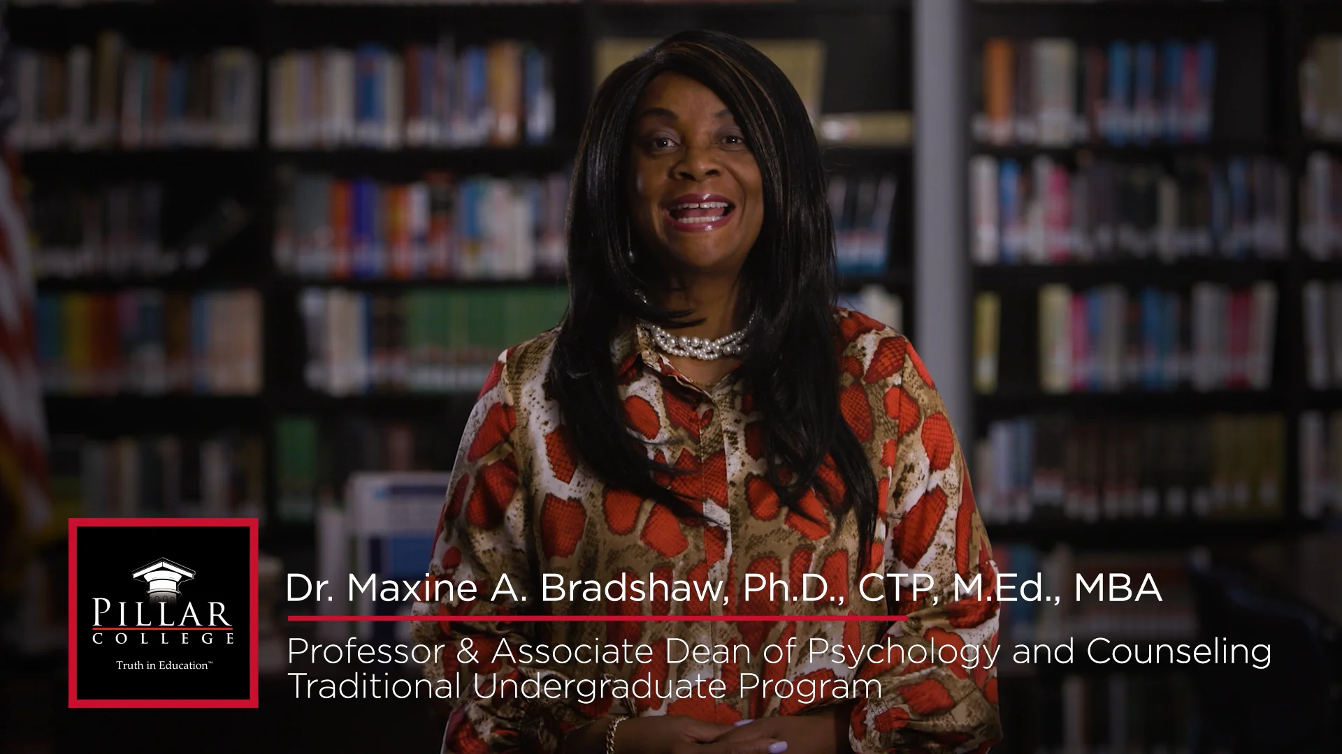 Dr. Maxine A. Bradshaw Professor and Associate Dean of Psychology ...