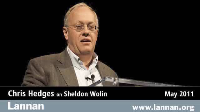 Chris Hedges on the work of Sheldon Wolin, 17 May 2011 on Vimeo