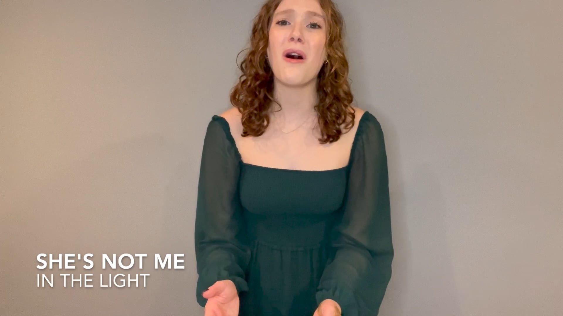 Lindsay Thurber - A1 Singing Audition on Vimeo