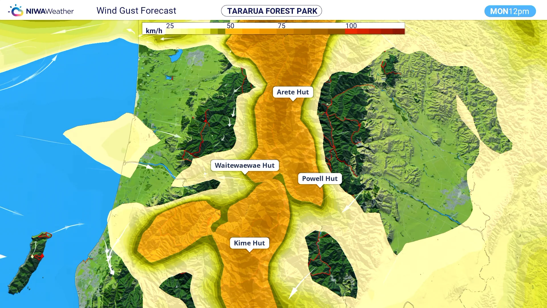 Tararua Forest Park Weather Outlook on Vimeo