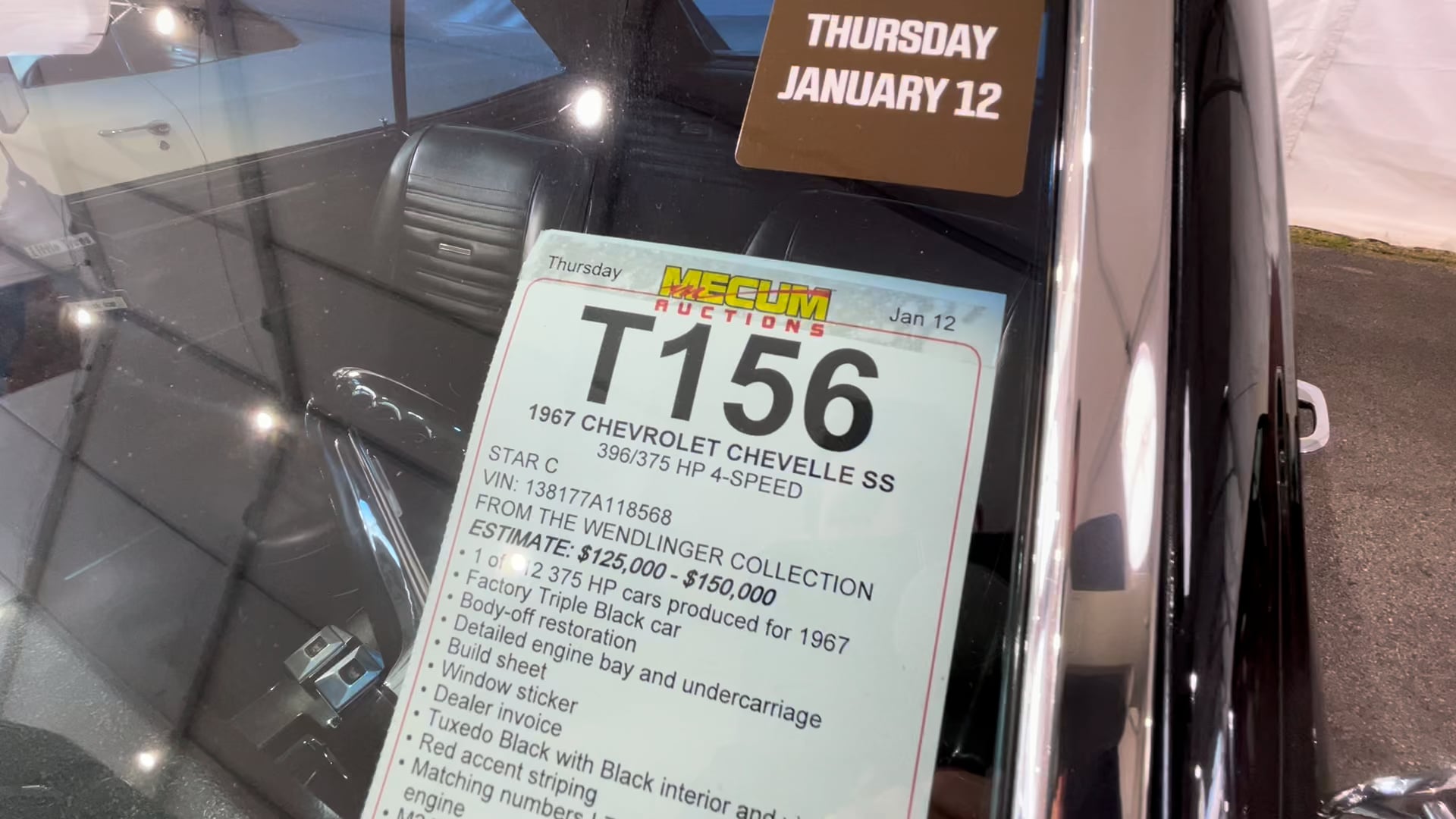 1967 Chevrolet Chevelle SS | T156 | Kissimmee 2023