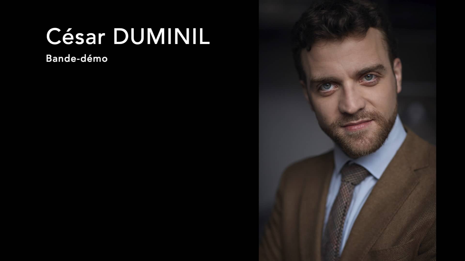 César DUMINIL - Bande démo (2022) on Vimeo