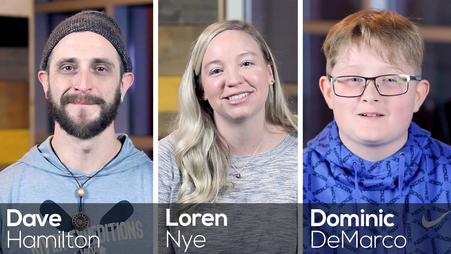 Dave Hamilton, Loren Nye, & Dominic DeMarco Baptisms on Vimeo