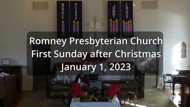 Romney Presbyterian Church – Come in to be Filled, Go out to Serve!