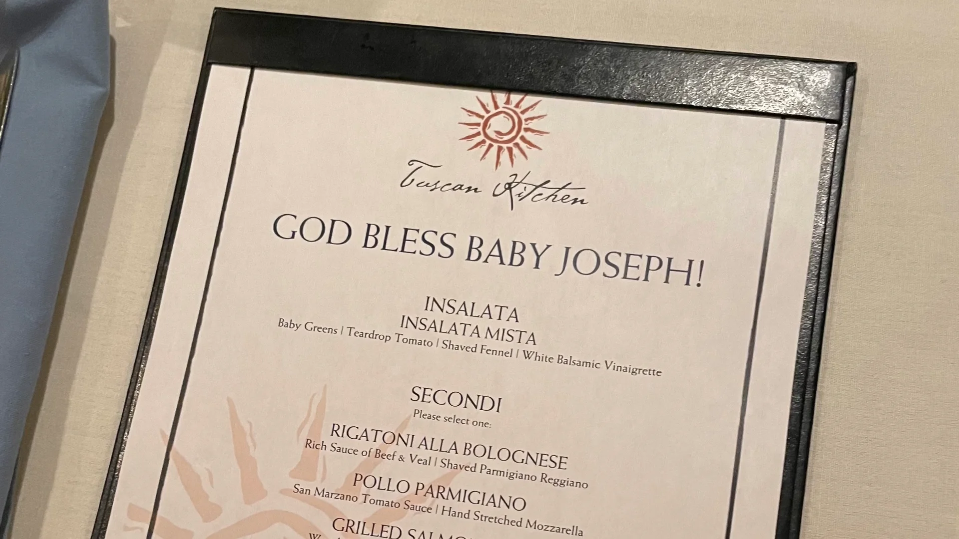 Joseph David Grilli Baptized Today on Vimeo