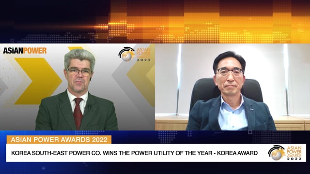 Asian Power Awards 2022 Winner: Korea South-East Power Co.