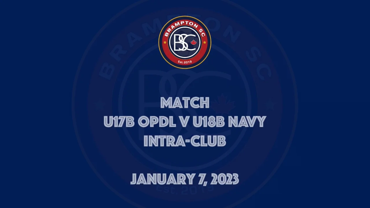 U17B OPDL v U18B Navy Jan 7, 2023 on Vimeo