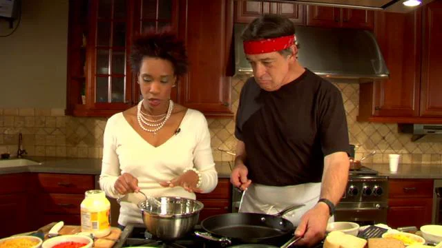 Jann Robinson and Guest Chef Franklin Biggs prepare the World's Best ...